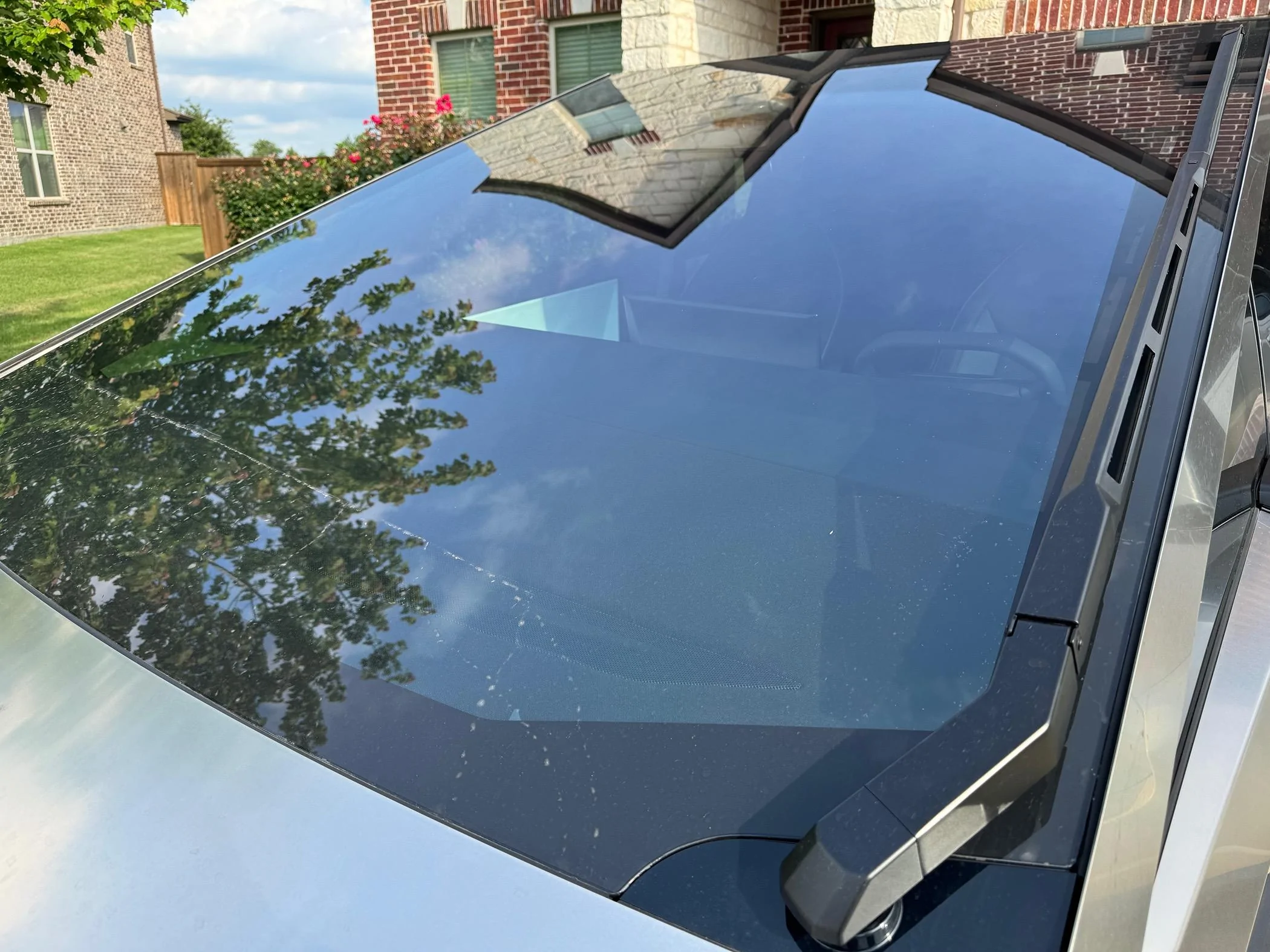 Front windows tinting -- best method and material? | Tesla Cybertruck ...