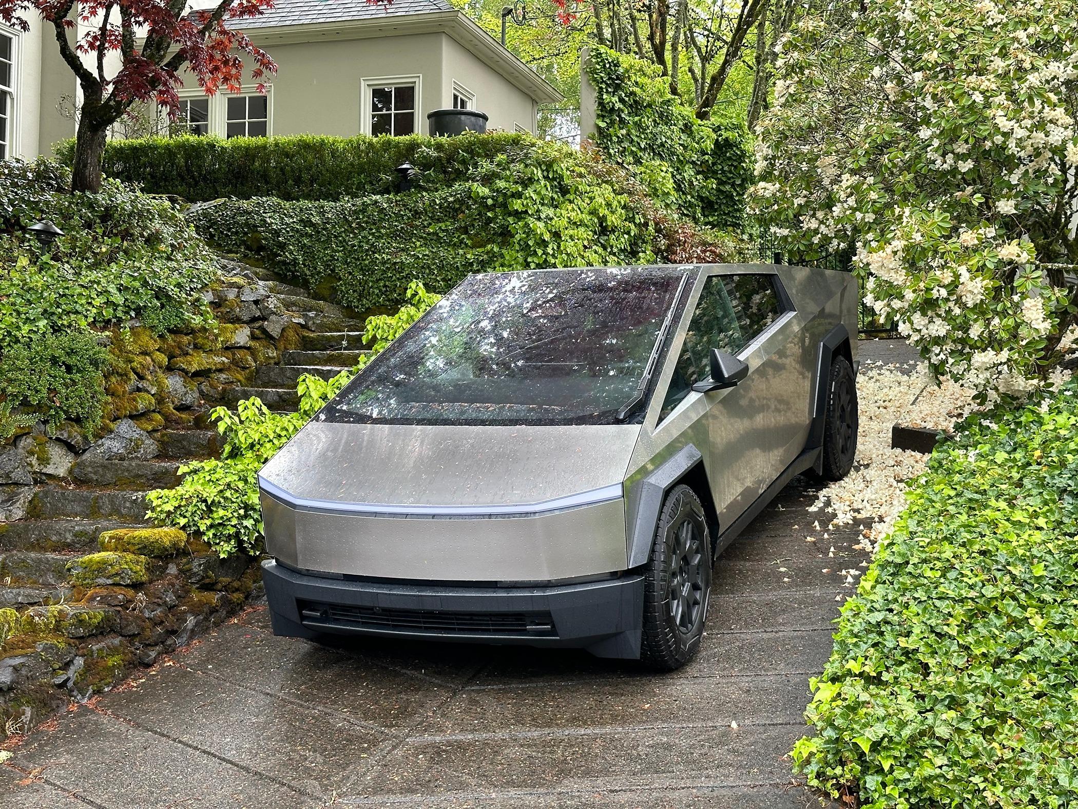 Day 1 - first 35 miles driven - 1st Tesla, 1st Truck, 1st Electic Car ...