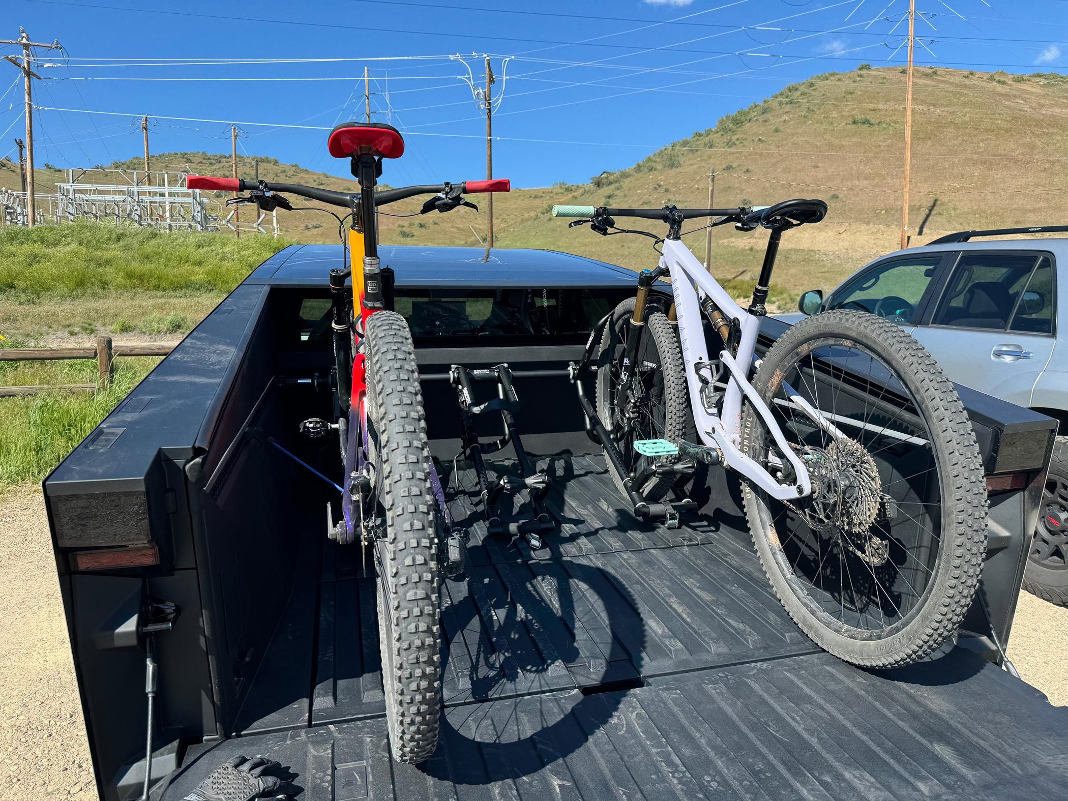 Cool bike rack for Cybertruck by Ride 88 | Tesla Cybertruck Forum ...