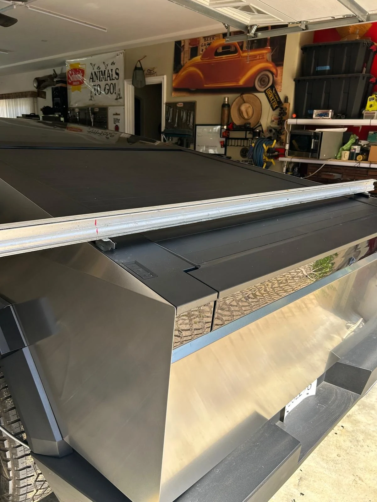 Needed a Roof Rack so I custom DIY made one (used for Kayak) | Tesla ...