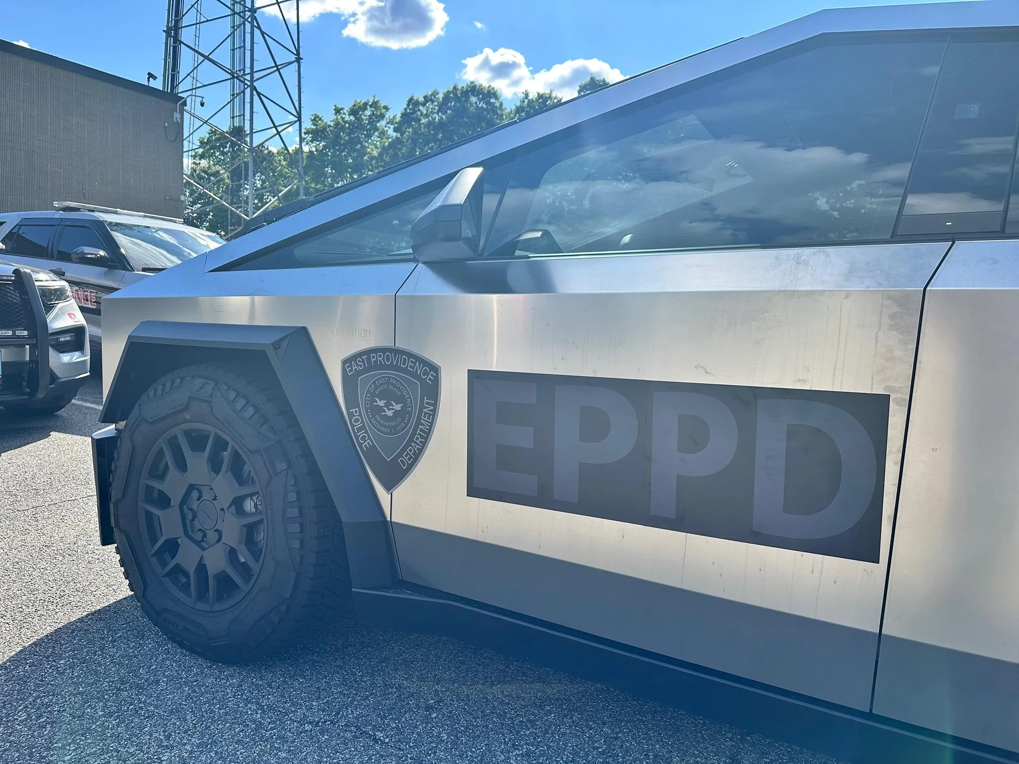 First Police Cybertruck Upfit - by Unplugged Performance | Tesla ...