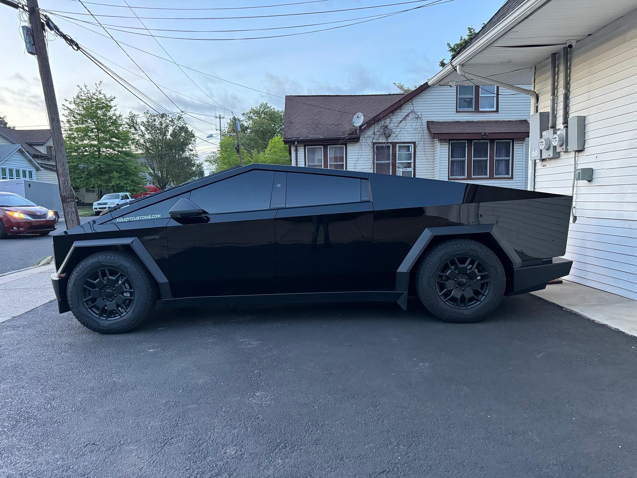 Cybertruck window tint - what percentage did you install?! | Tesla ...