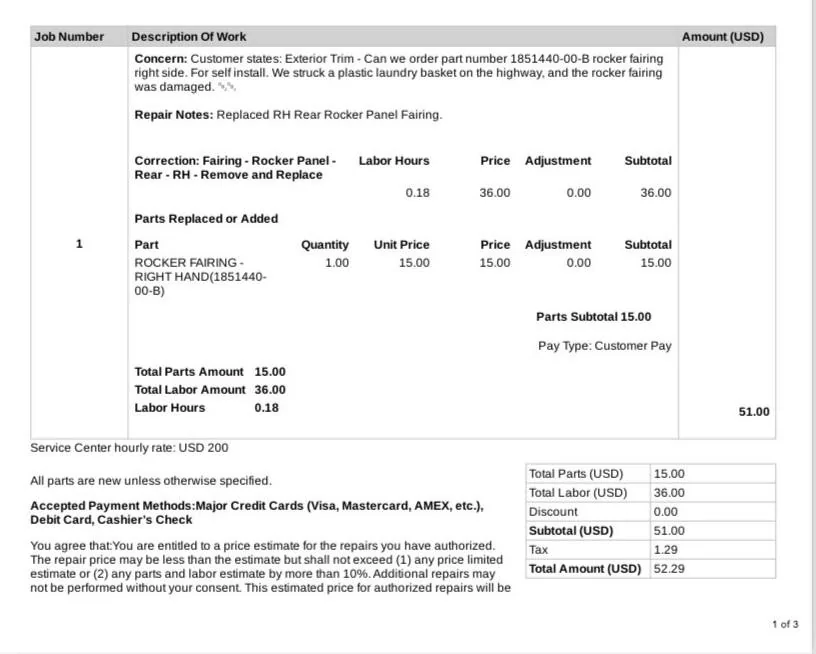 Both Rear Wheel Rocker Fairings Broken | Tesla Cybertruck Forum ...