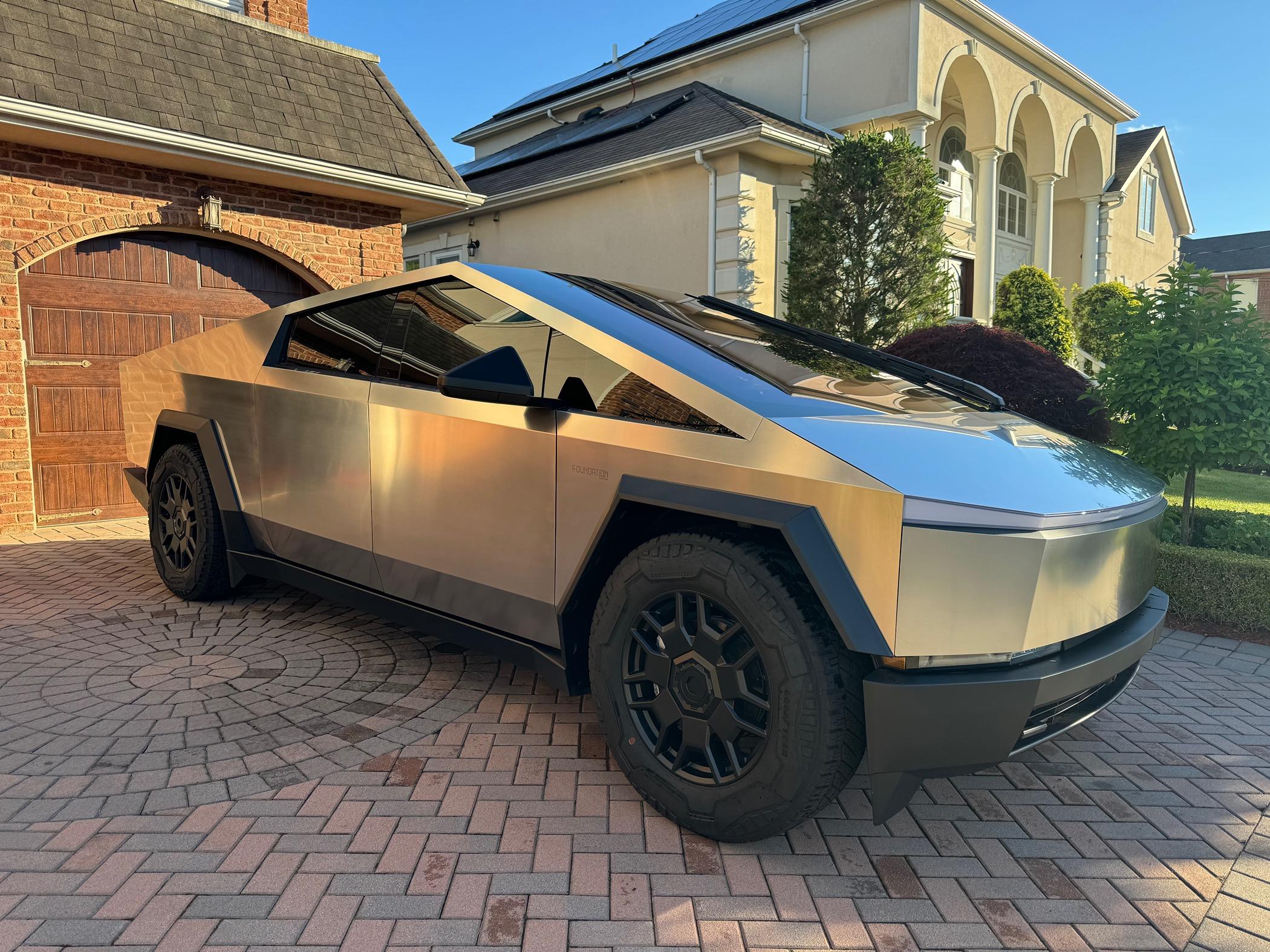Cybertruckco aluminum locking wheel caps installed - review and pics ...