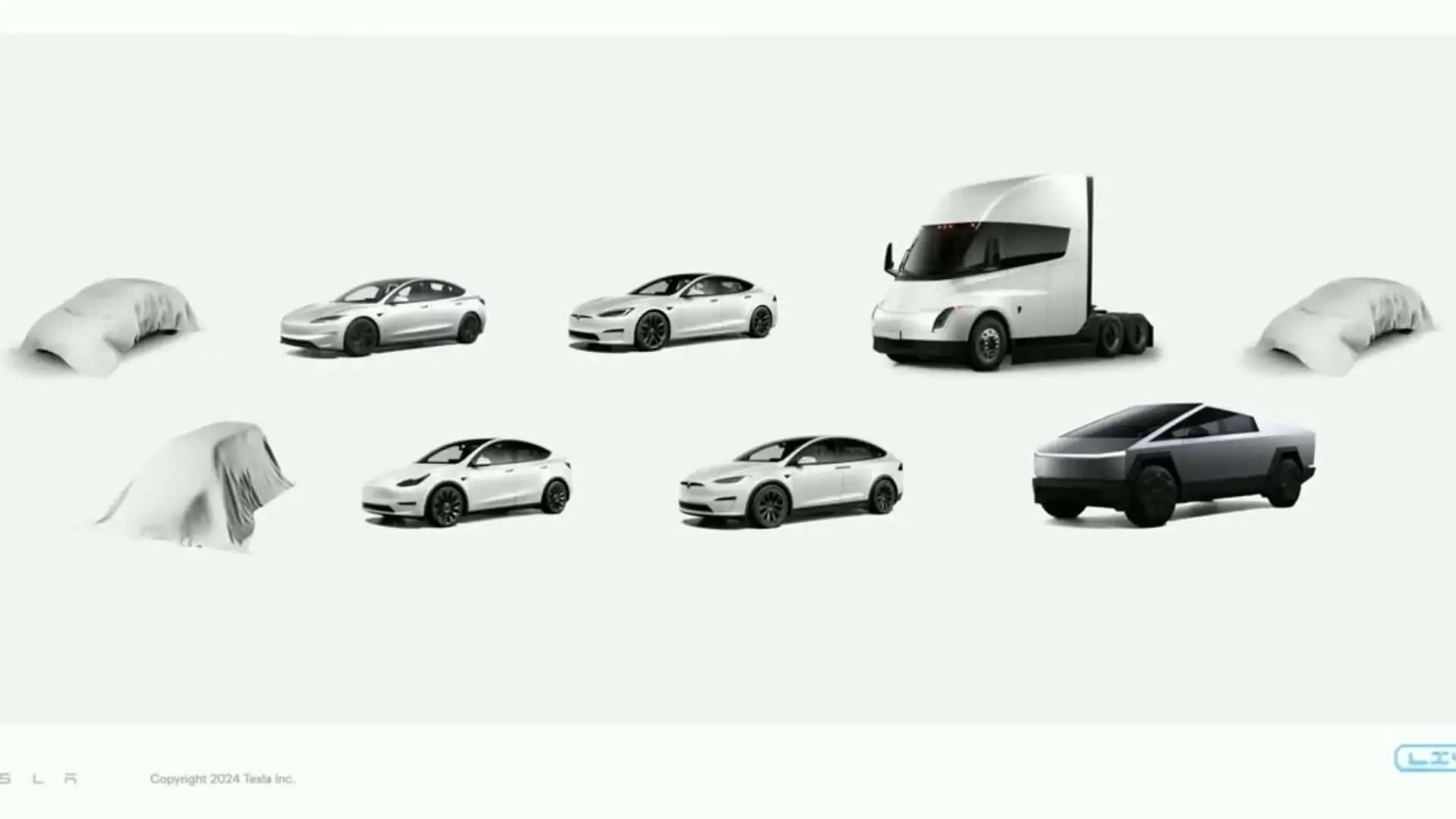 3 future Tesla models teased by Musk -- Cybervan? Cybercab Robotaxi ...