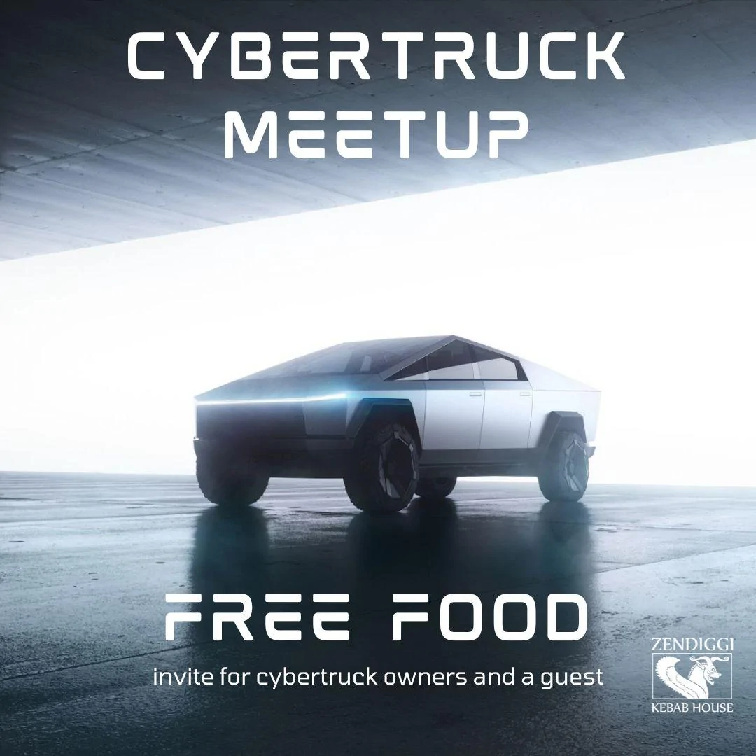 North Jersey (Closter) Meetup /Cybertruck Flash mob at Our Restaurant ...