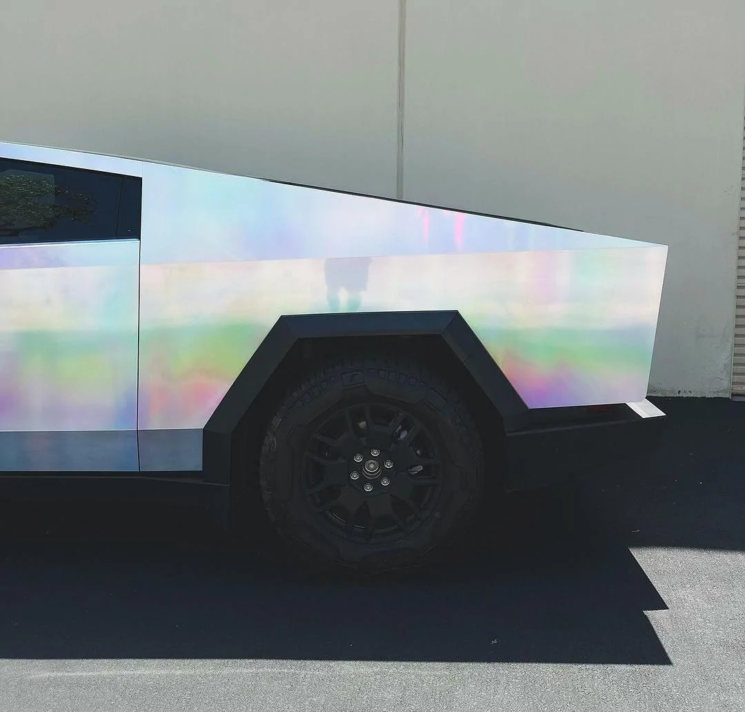COLOR SHIFT / FADE / CHAMELEON Vinyl Wrap & PPF Cybertruck -- Photos ...