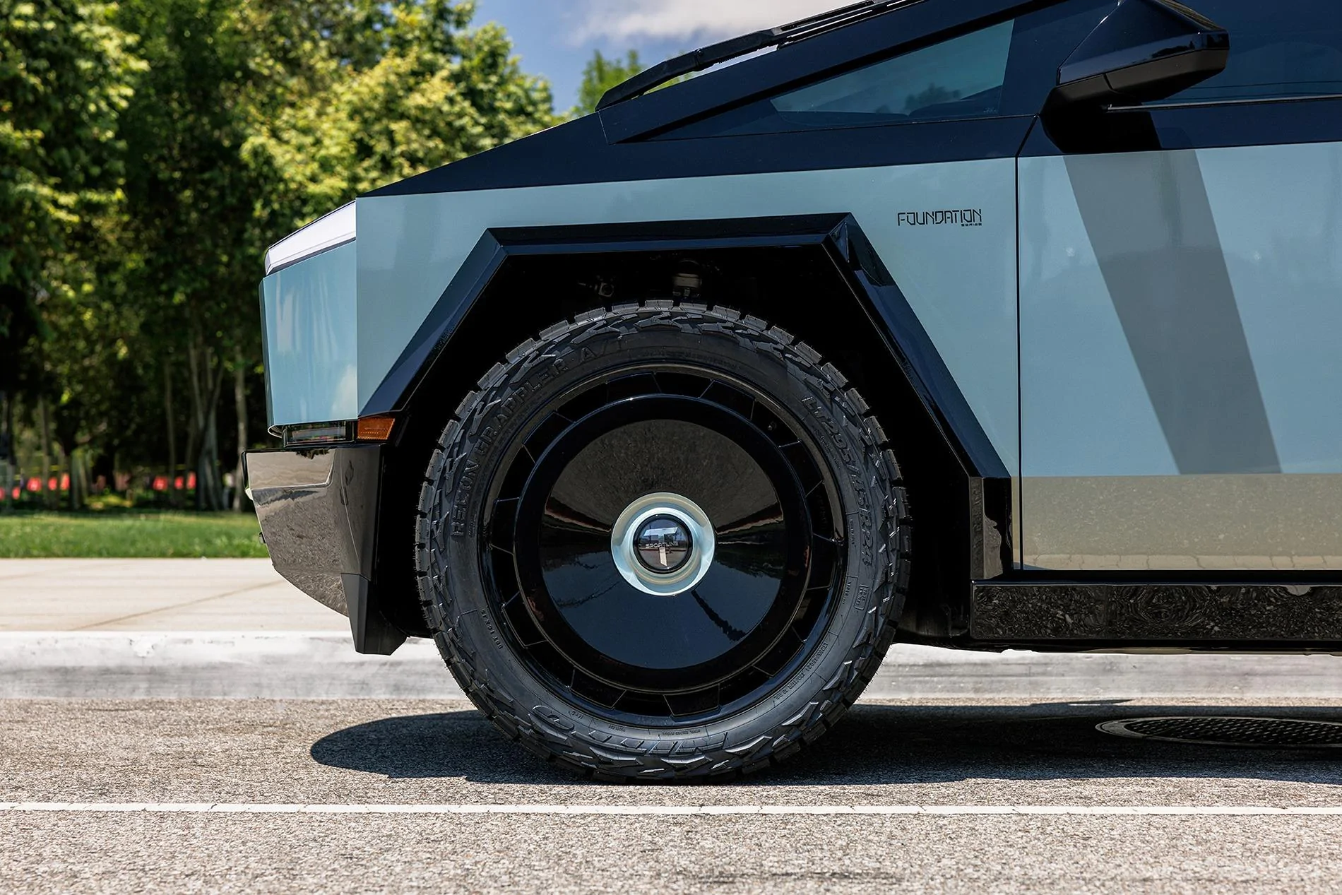 TWO-TONE / DUAL-TONE / MULTIPLE COLORS Vinyl Wrap & PPF Cybertruck ...