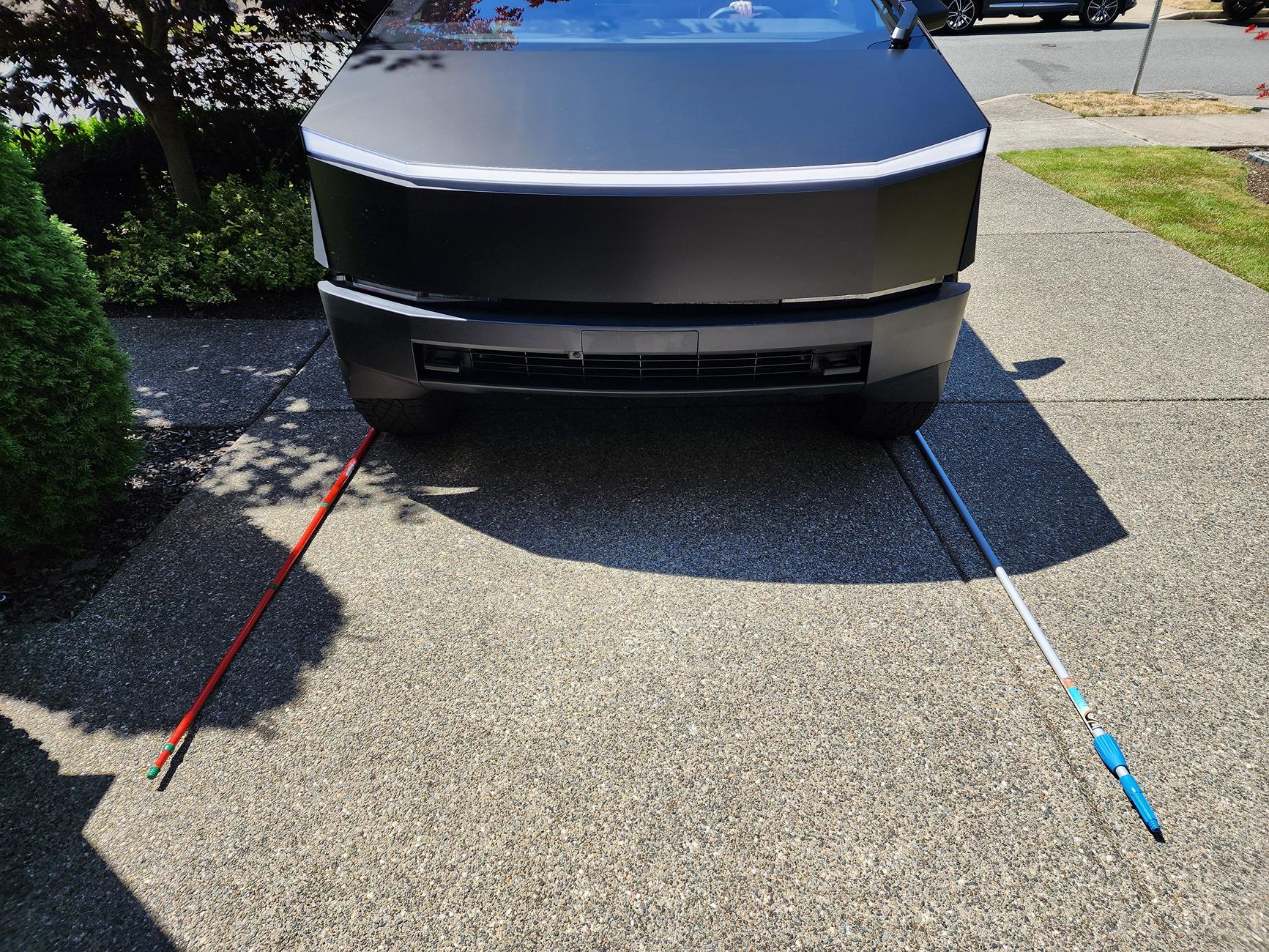 Front and rear guide lines are incorrect. | Tesla Cybertruck Forum ...
