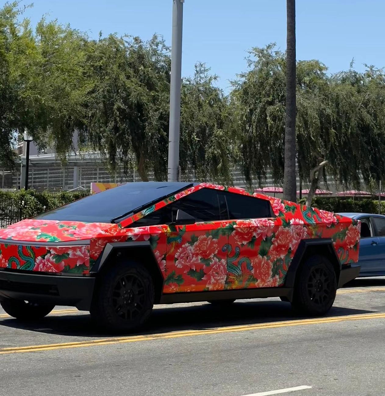 The Most Eye Catching Cybertruck Customization I've Ever Seen | Tesla ...