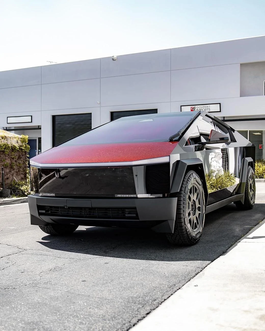 🔥 Obsidian Red by Pure PPF installed by Technic Auto Spa! | Tesla ...