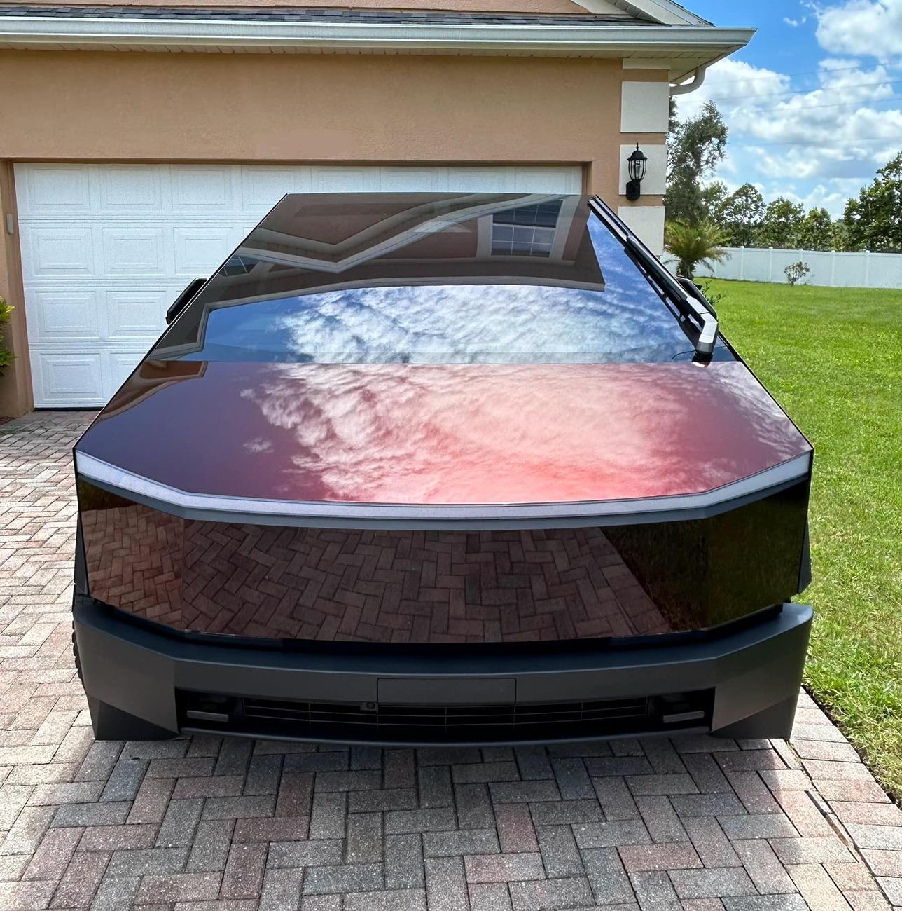 🔥 Obsidian Red by Pure PPF installed by Technic Auto Spa! | Tesla ...