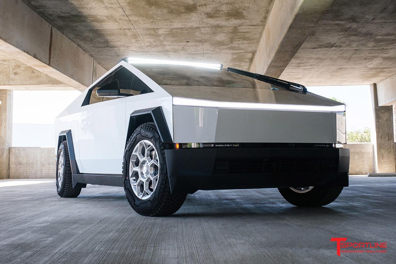 WHITE Vinyl Wrap & PPF Cybertruck -- Photos & Videos | Tesla Cybertruck ...