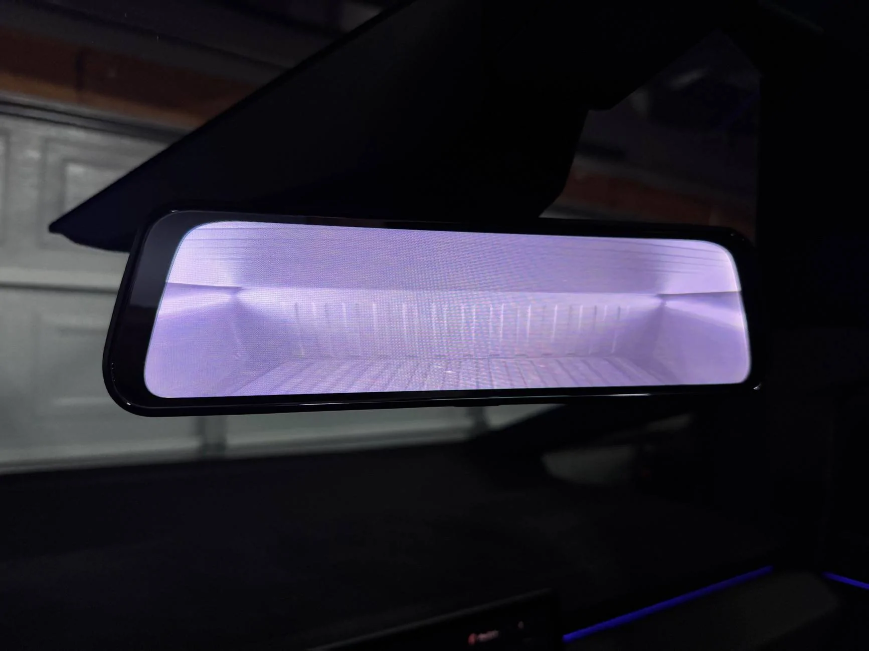 Rear view mirror camera[updated camera/ screen solution - installed ...