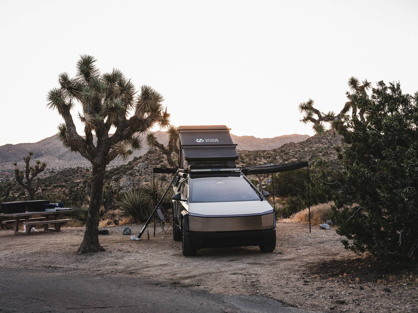 Joshua Tree Adventure with the Cybertruck – Overlanding Setup ...