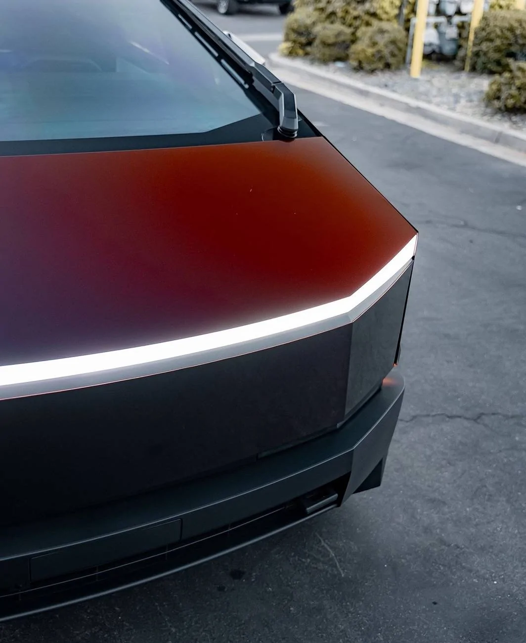 RED Vinyl Wrap & PPF Cybertruck -- Photos & Videos | Tesla Cybertruck ...