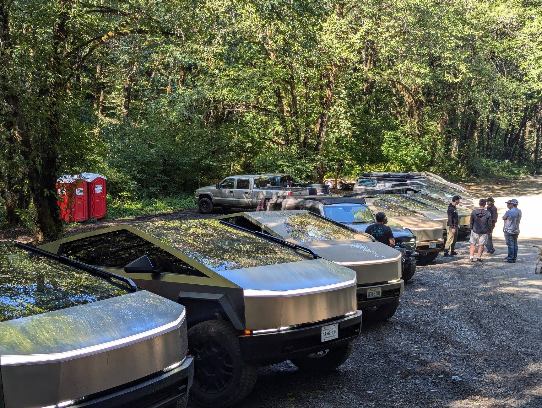 Offroad Rally by 8 Cybertrucks in Tillamook, Oregon 📐 | Tesla ...