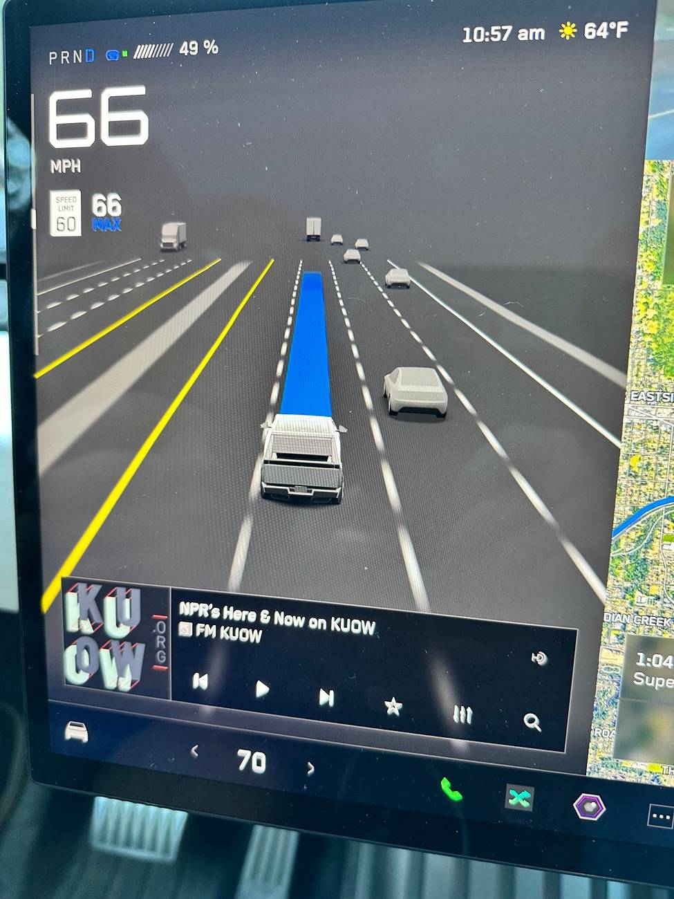 Speed and lane centering in FSD 12.5.5 ?? | Tesla Cybertruck Forum ...