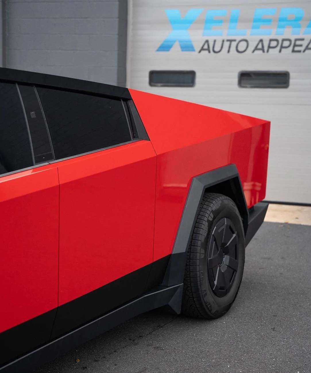 RED Vinyl Wrap & PPF Cybertruck -- Photos & Videos | Page 2 | Tesla ...