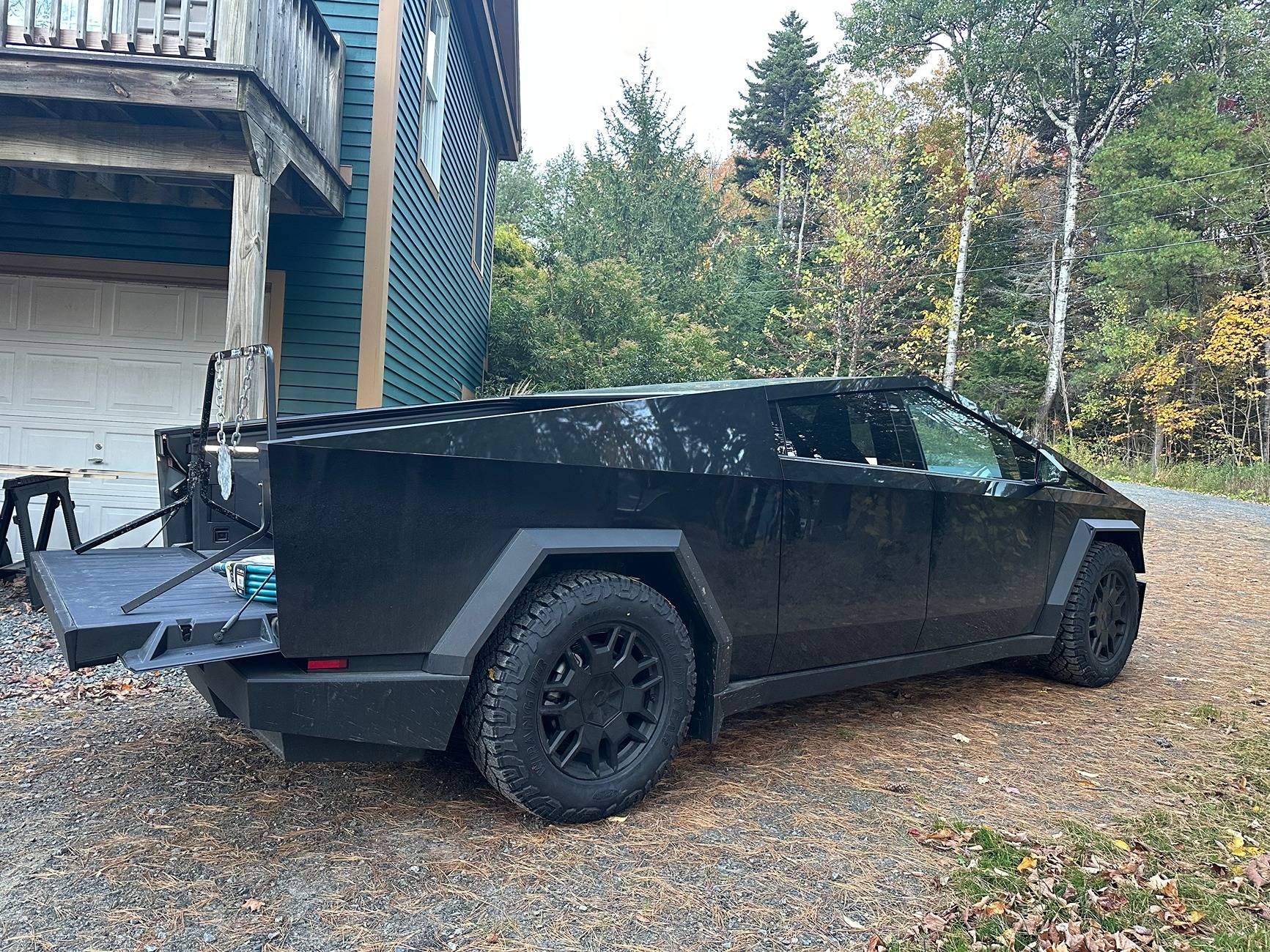 DuratTrac RT Tires mounted on Cybertruck -- first looks & review ...