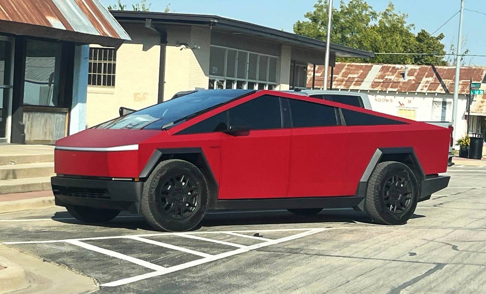 My Satin Red Chrome Cyberbeast (Hexis Satin Red Super Chrome Vinyl Wrap ...