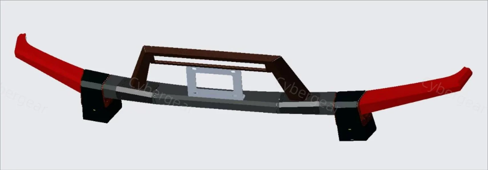 [CyberGear]New Bull Bar Design for Cybertruck:Redefining Front-End ...