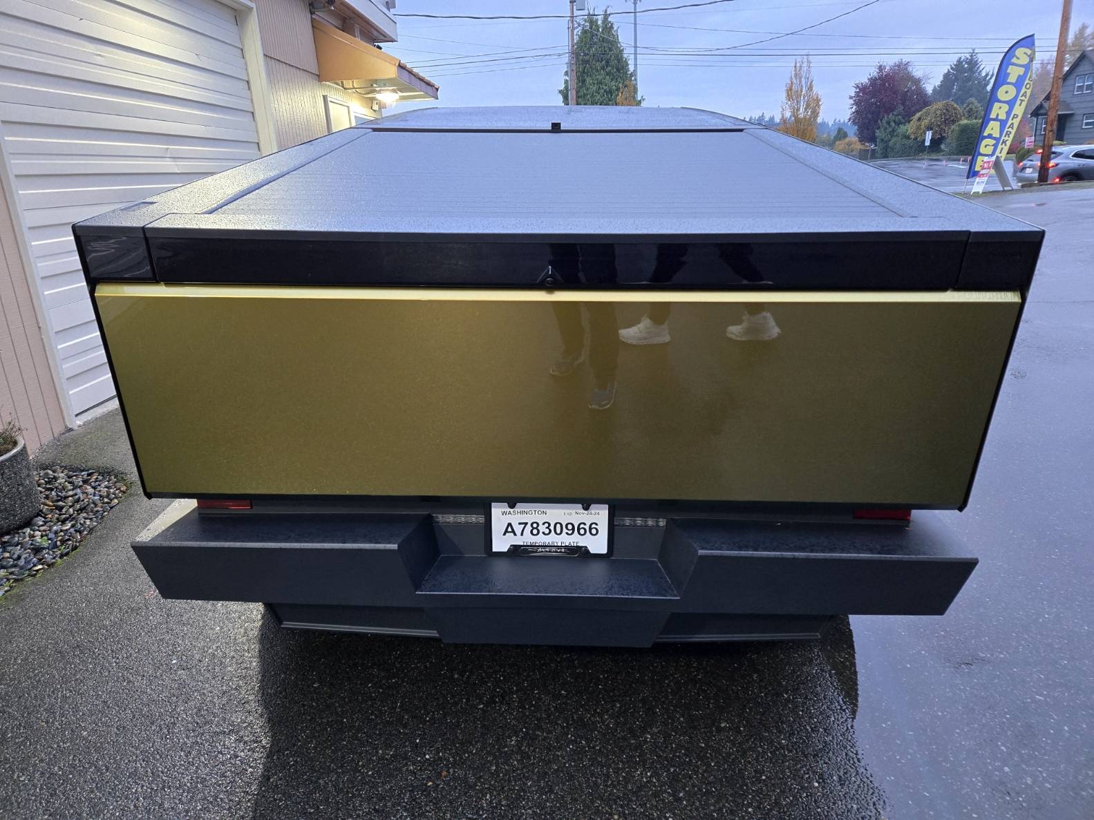 Rear view mirror camera[updated camera/ screen solution - installed ...