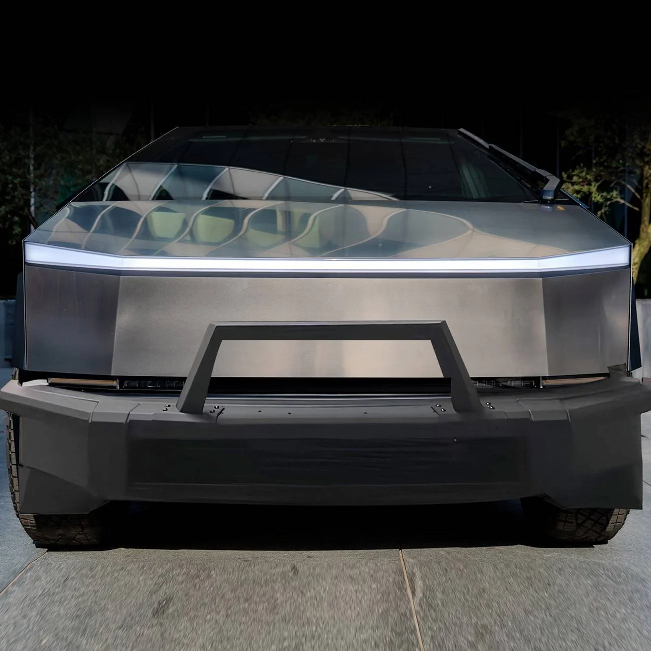 Would you equip your car with a Cybertruck front bumper? | Tesla ...