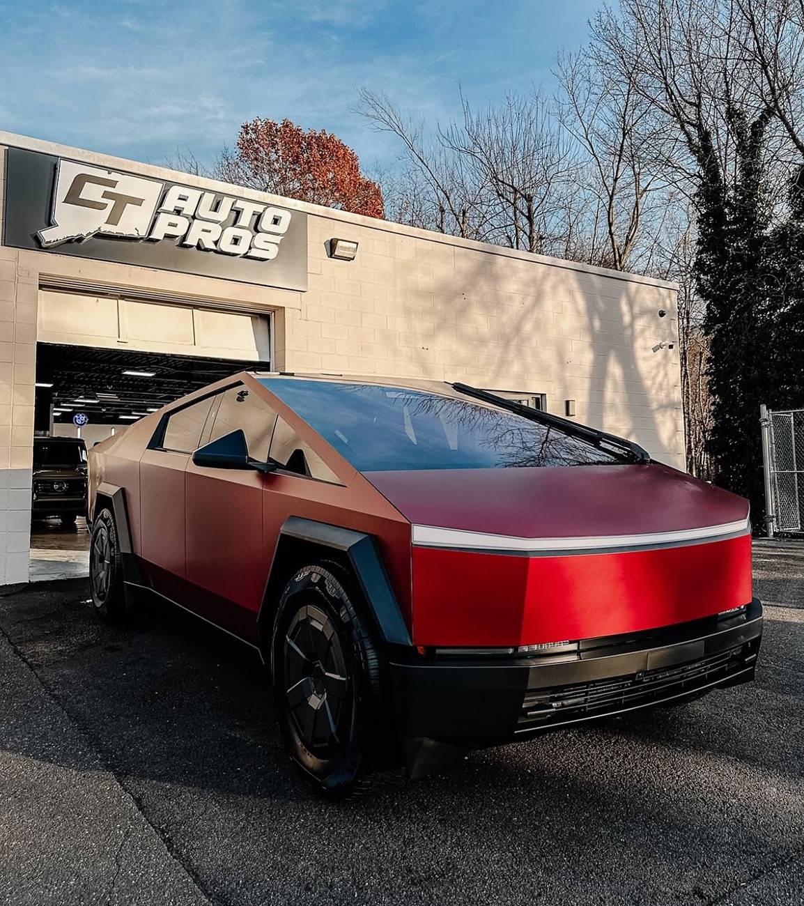 RED Vinyl Wrap & PPF Cybertruck -- Photos & Videos | Page 2 | Tesla ...