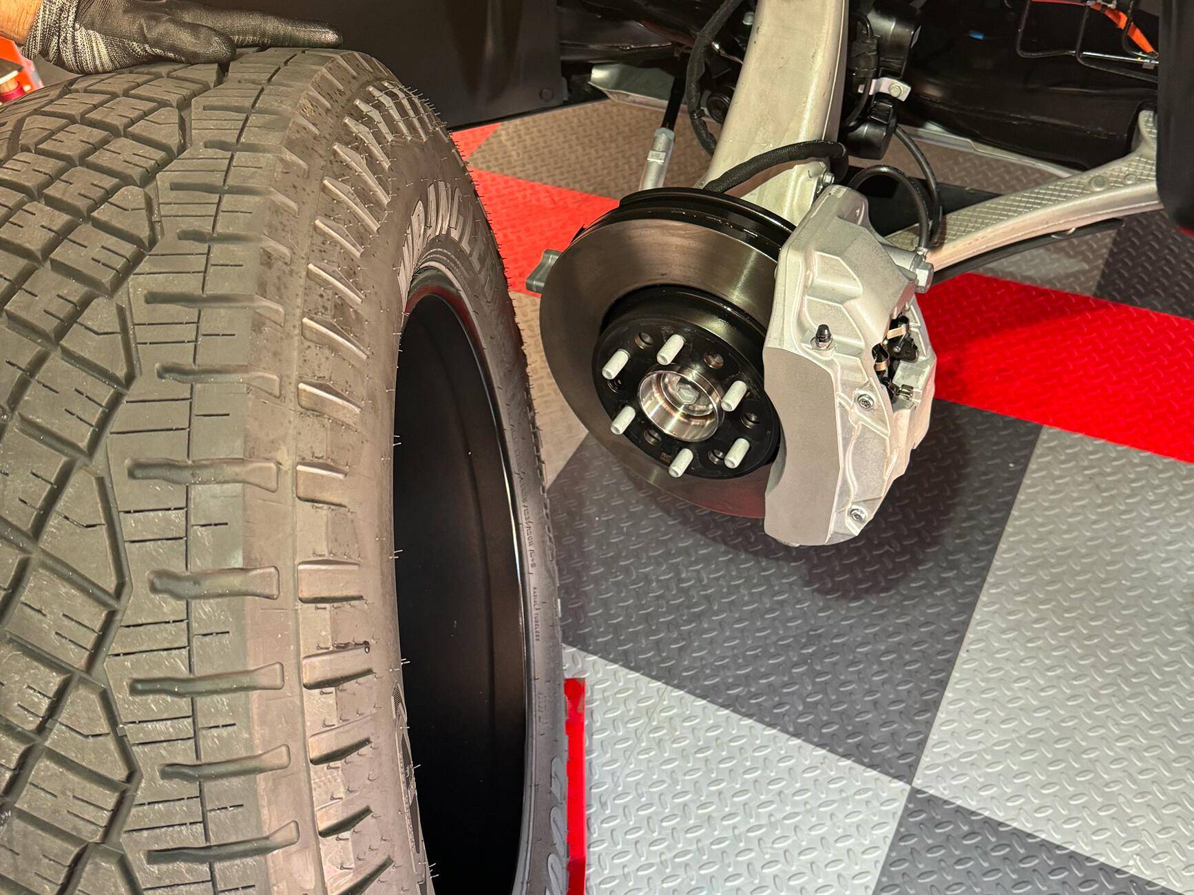 Rust spots on the wheel hubs | Tesla Cybertruck Forum - Cybertruck ...