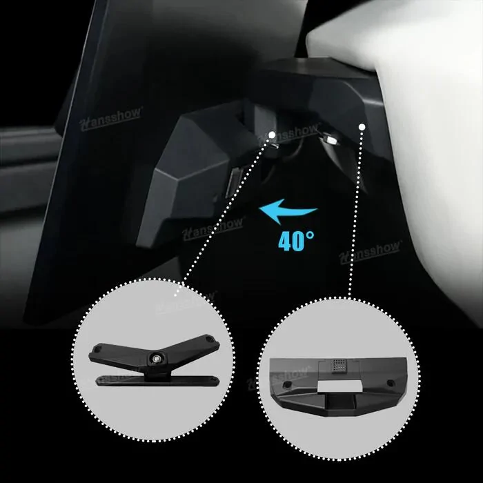 Tesla Cybertruck Swivel Mount kit For Center Console Dashboard Touch ...