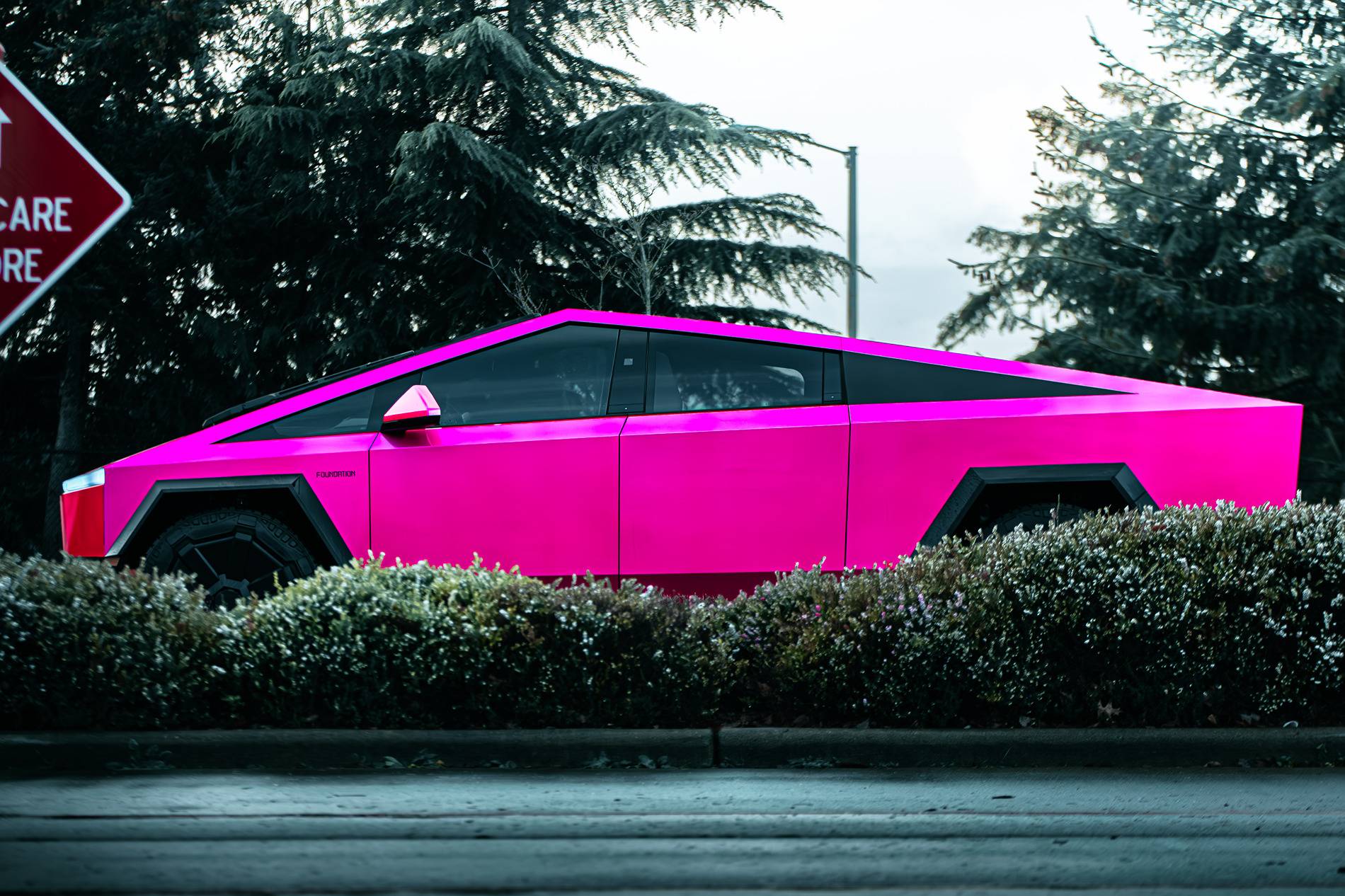Finally some glamour shots (Pink Cybertruck content) | Tesla Cybertruck ...