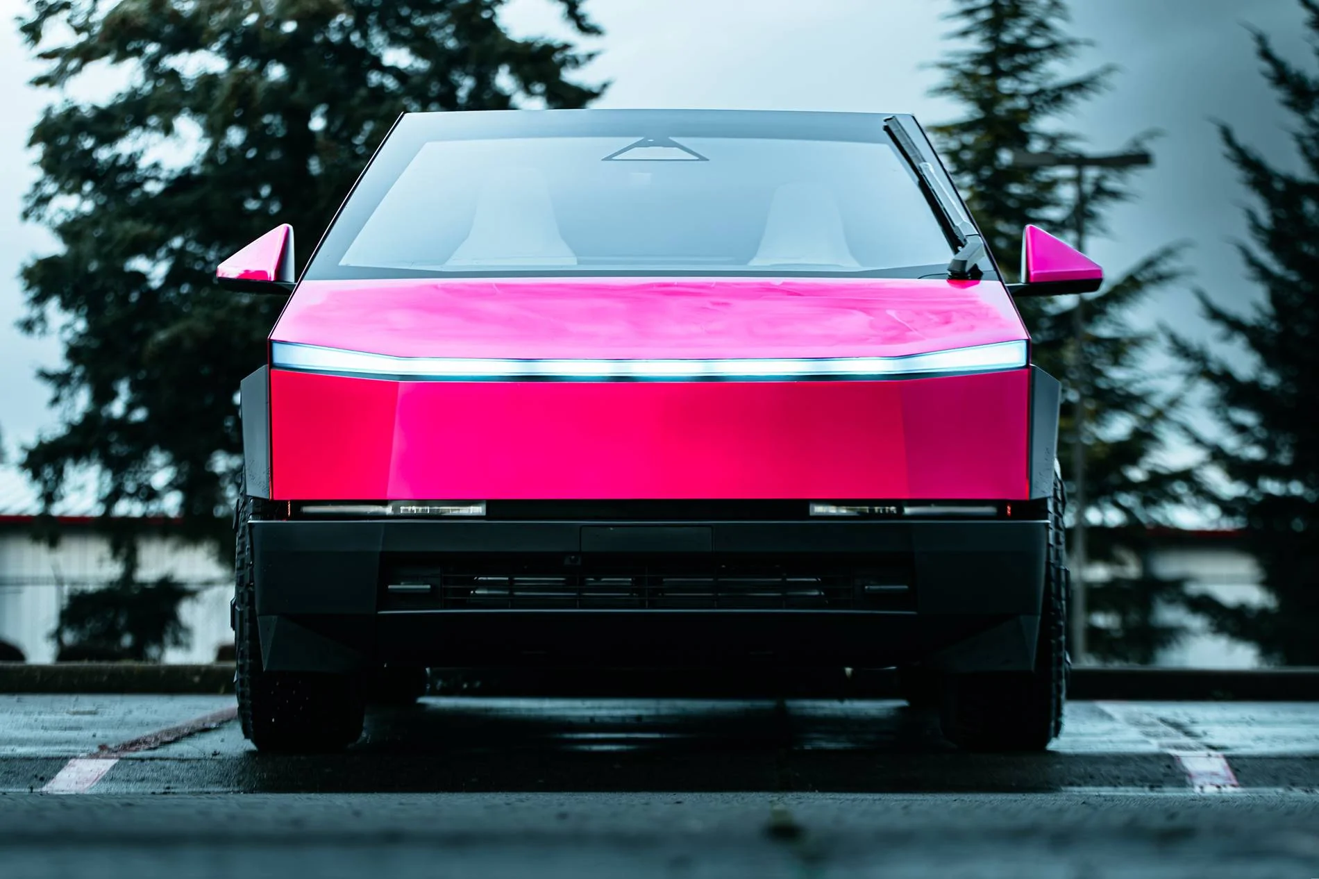 Finally some glamour shots (Pink Cybertruck content) | Tesla Cybertruck ...