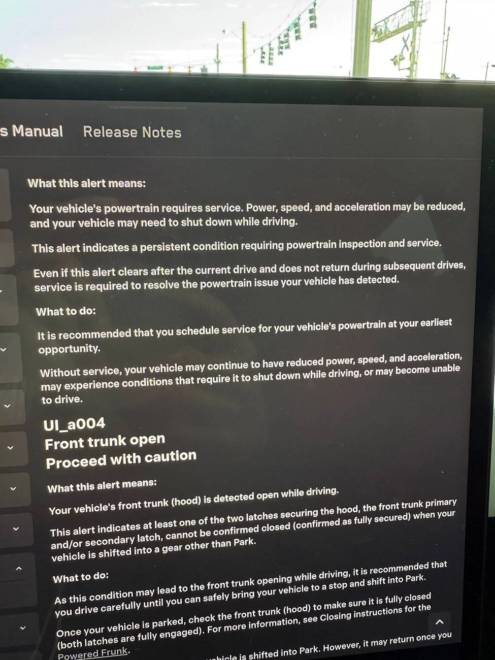 Adaptive ride control alerts - Dl_a250 and TAS_a314 | Tesla Cybertruck ...