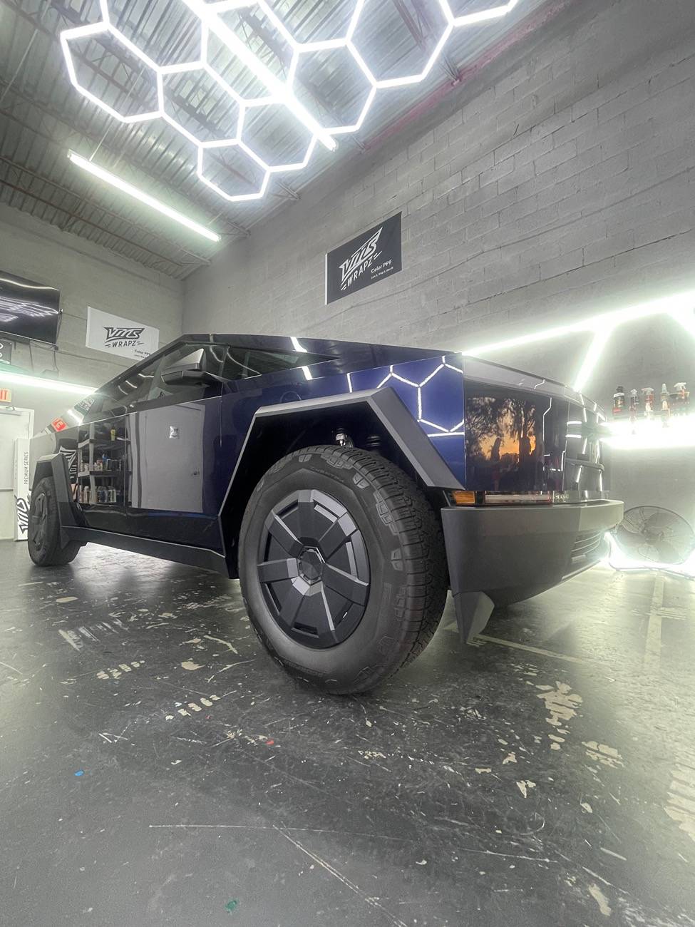 Got my new wrap done in Midnight Navy Blue - from VMS Wrapz in Sunrise ...