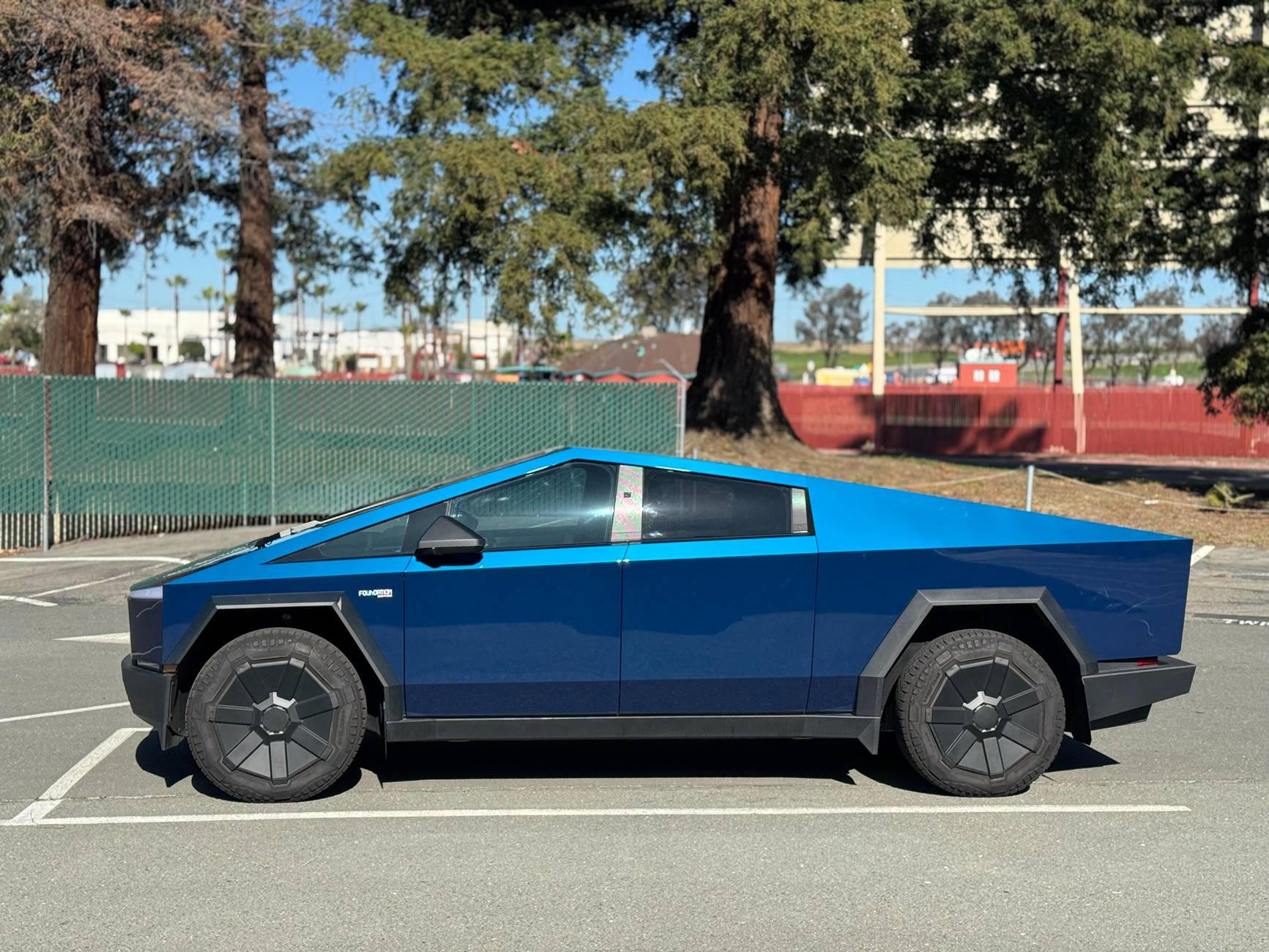 Liquid Interstellar Blue PPF Wrap by TWRAPS | Tesla Cybertruck Forum ...