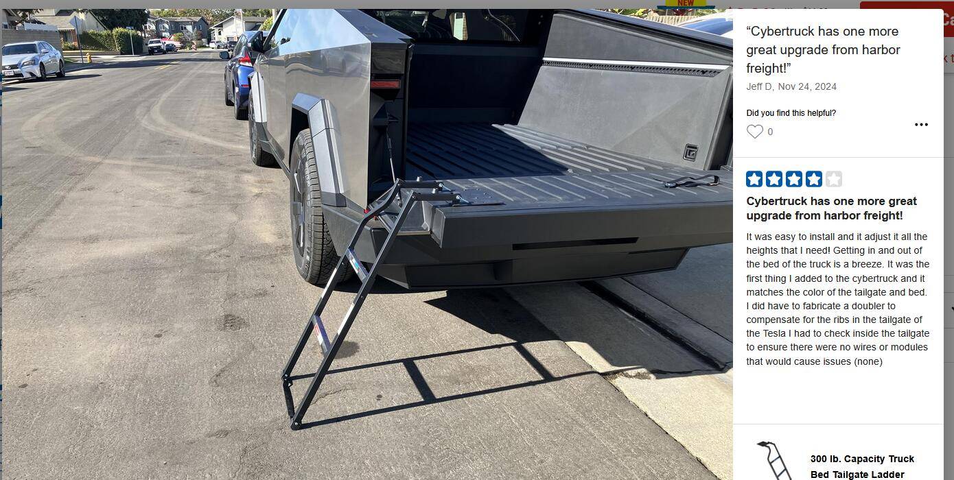 Tailgate Ladder | Page 2 | Tesla Cybertruck Forum - Cybertruck Owners Club