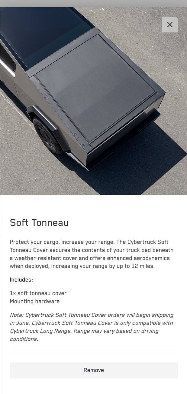 Long Range RWD Cybertruck launched! 362 miles range w/ soft tonneau ...