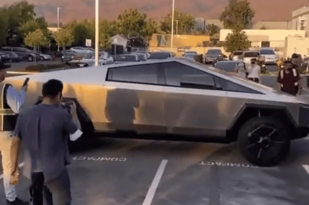 Tesla Cybertruck’s strange door handles boggle EV fans’ minds in recent ...