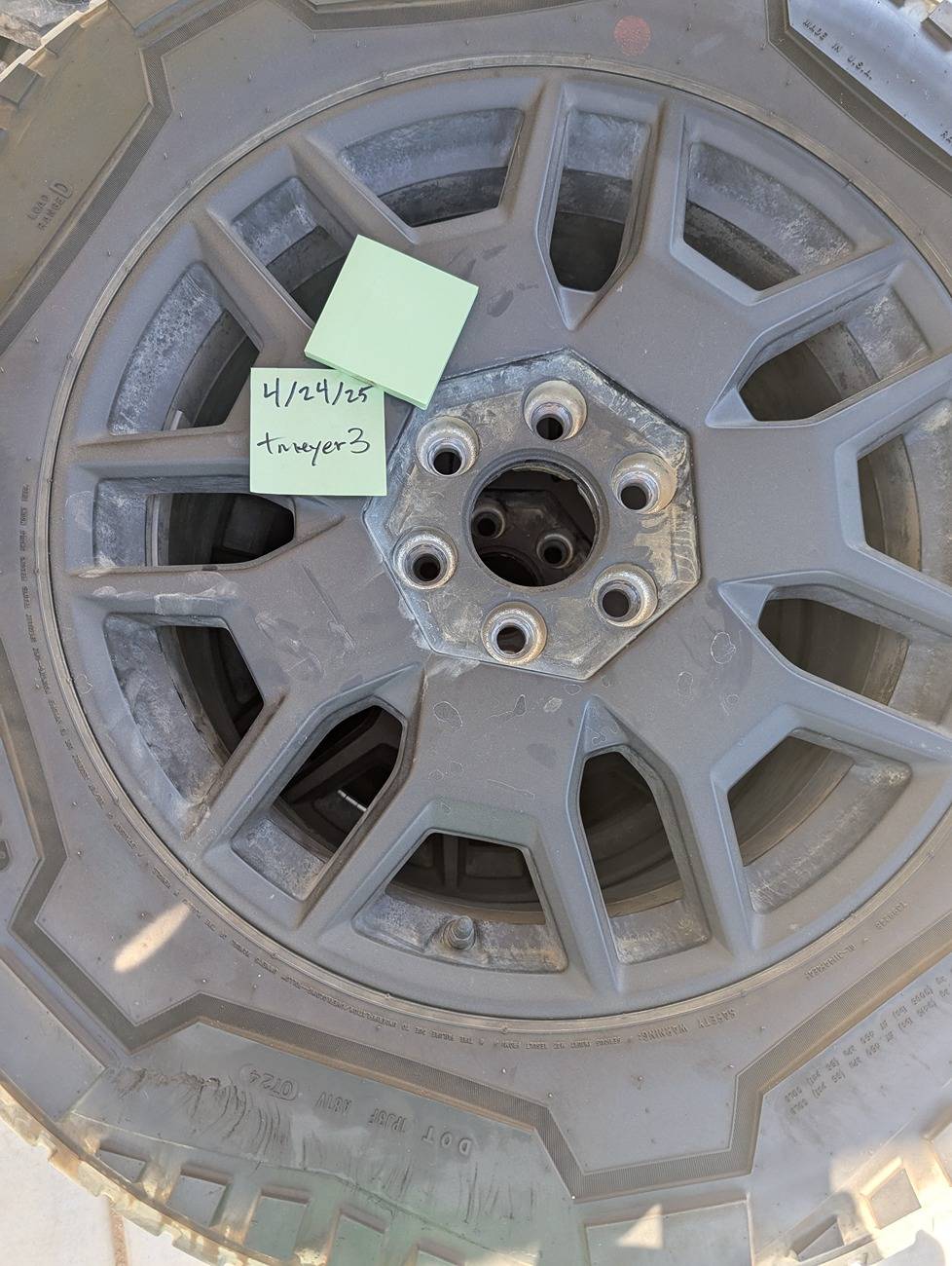 California - OEM Wheels + tires: foundation series "cyber wheels ...