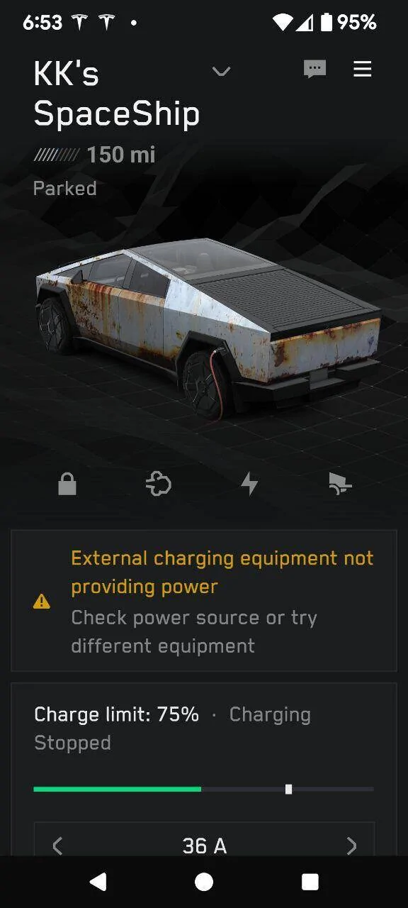 HV-BATT_a174 - Unable to charge Disconnect and retry | Tesla Cybertruck ...