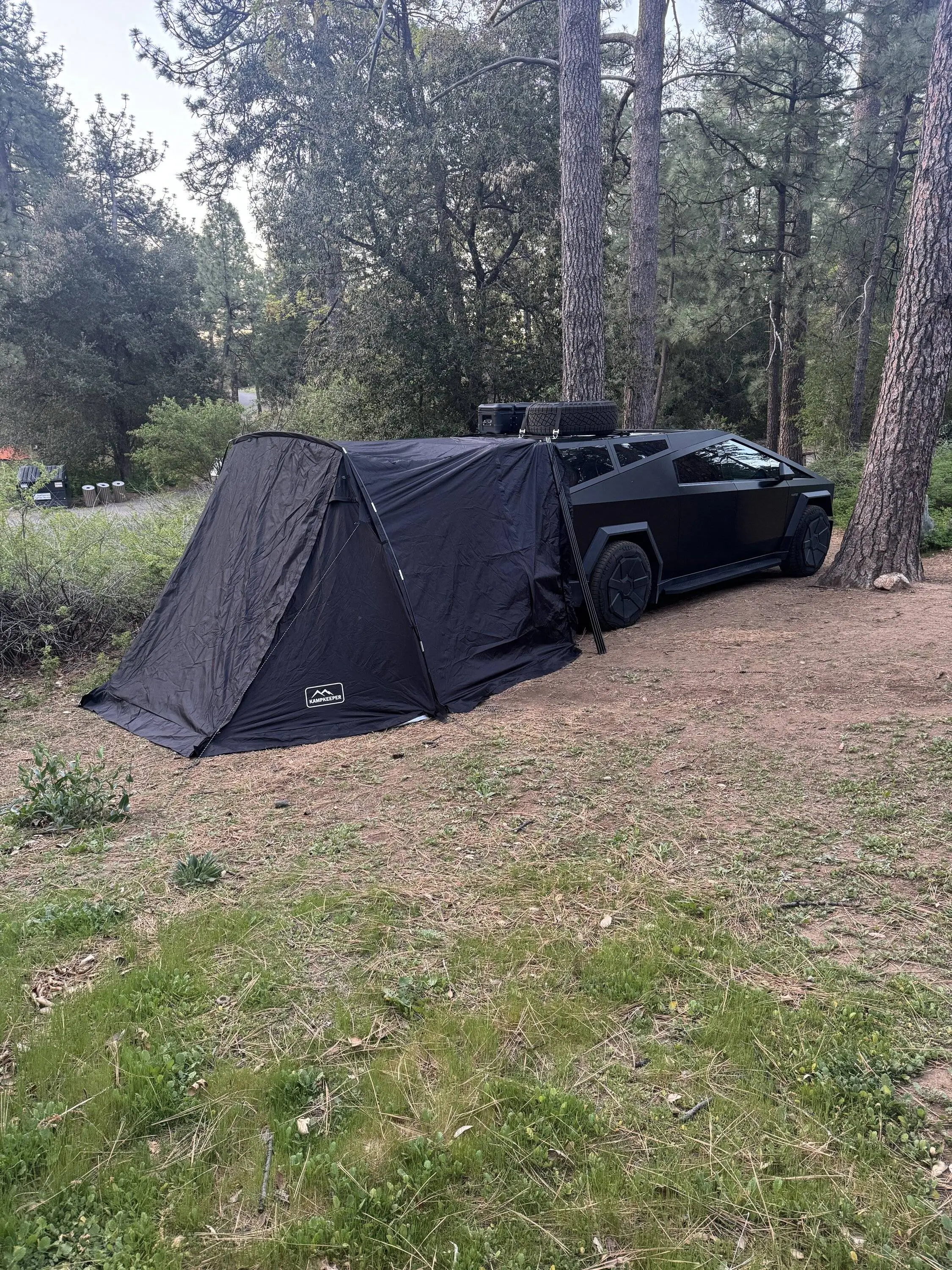 Review – CybertruckCo Bed Cap, and a brief camping/off-roading report ...