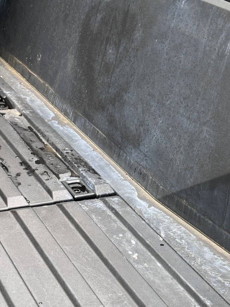 Truck bed - discoloration (as if sun damage?) | Tesla Cybertruck Forum ...