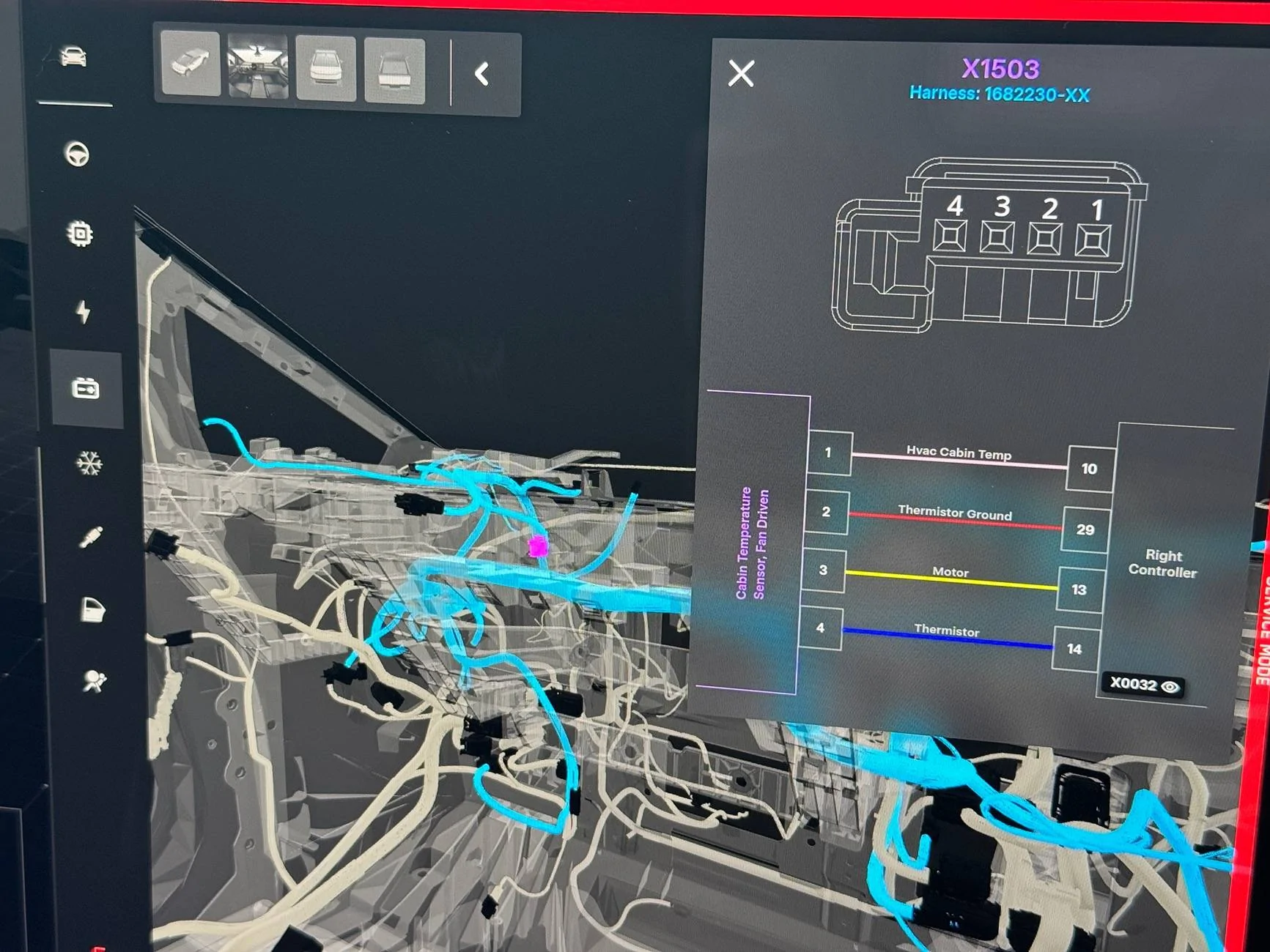What is this sensor? [Under the front center screen] | Tesla Cybertruck ...