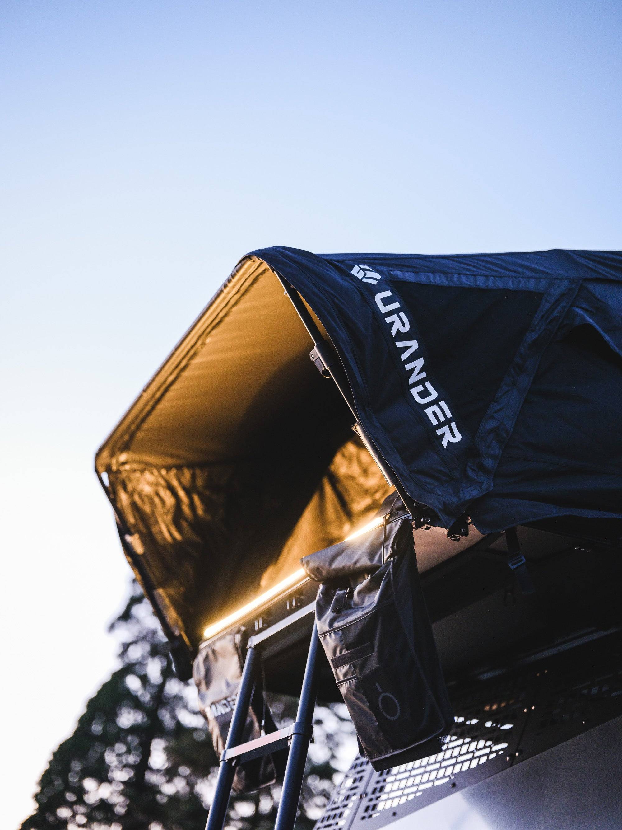 [URANDER NEW RELEASE] Ultra-Slim Hard Shell Queen Size Rooftop Tent ...