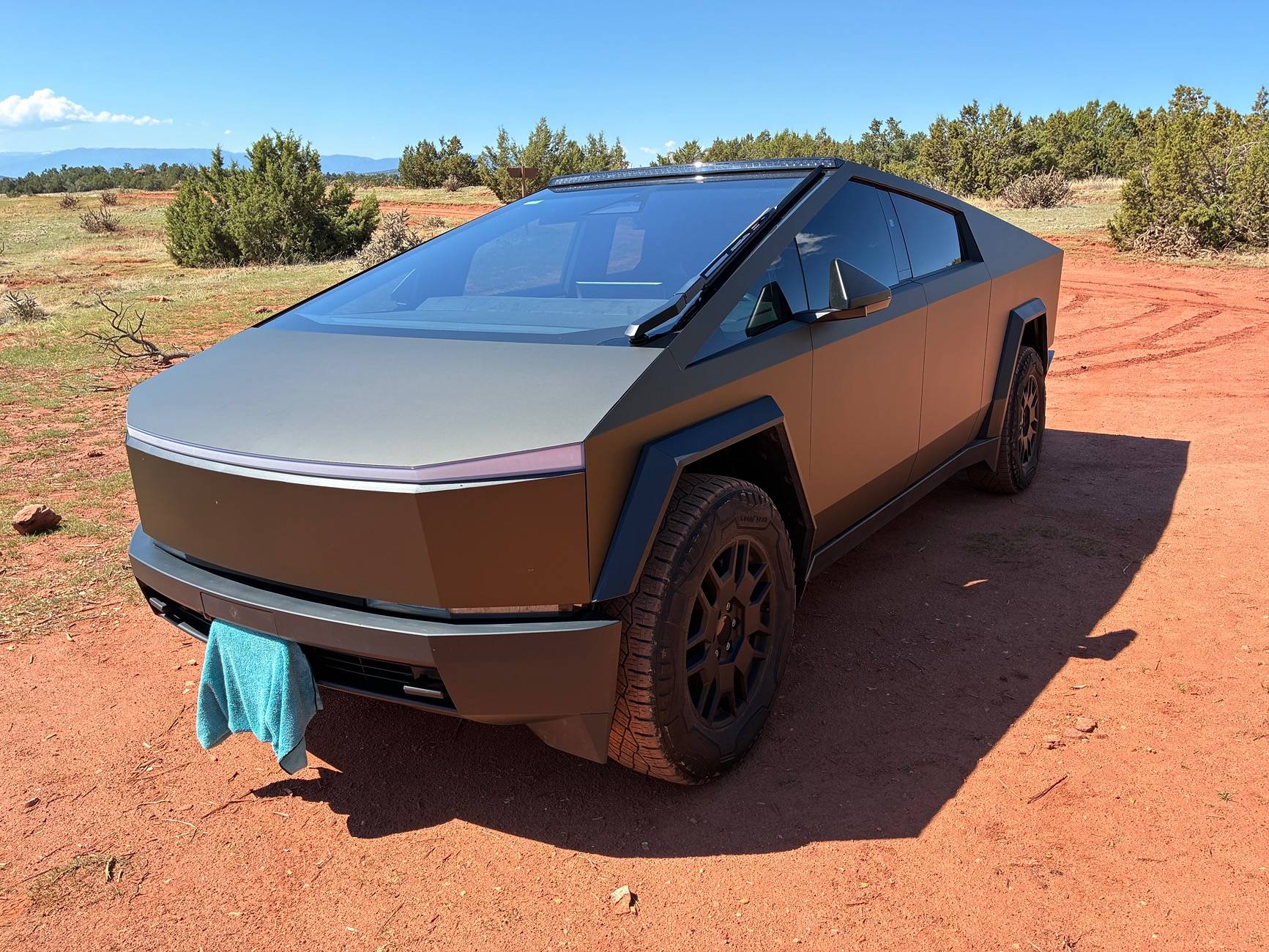 TWRAPS Matte Liquid Shadow Gold PPF wrap | Tesla Cybertruck Forum ...