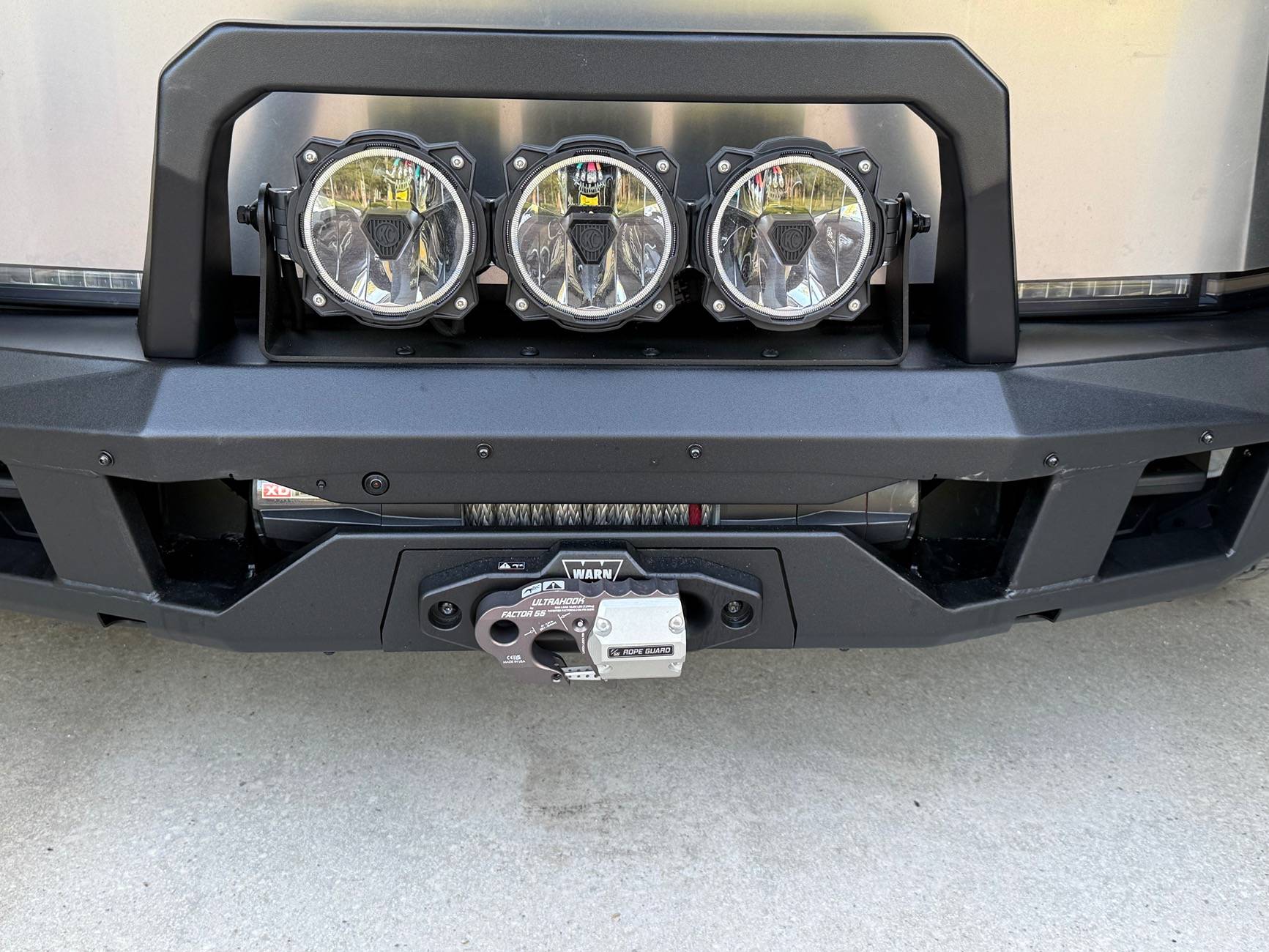 DIY Bull Bar finally completed (direct bolt on to the T-Sportline CTX ...