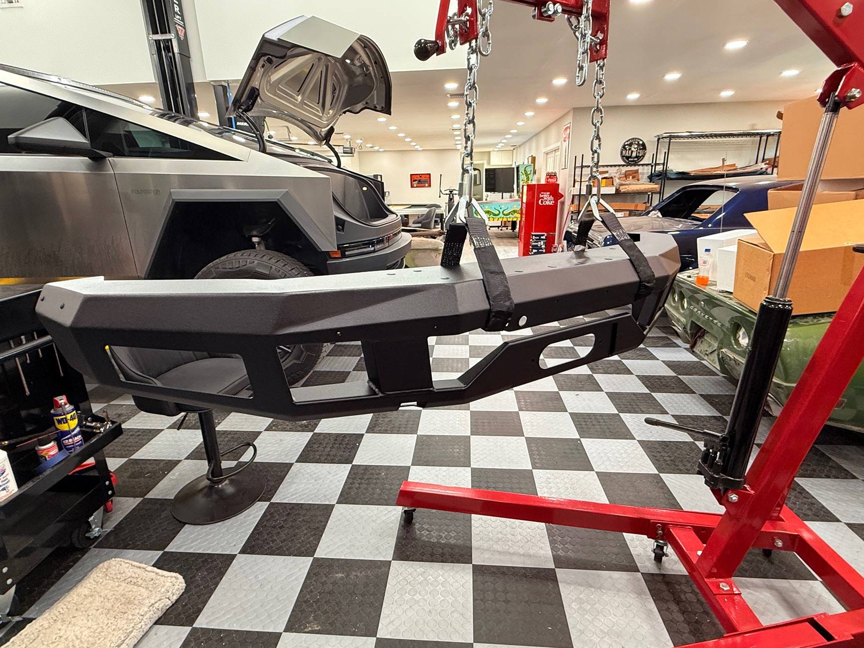 DIY Bull Bar finally completed (direct bolt on to the T-Sportline CTX ...