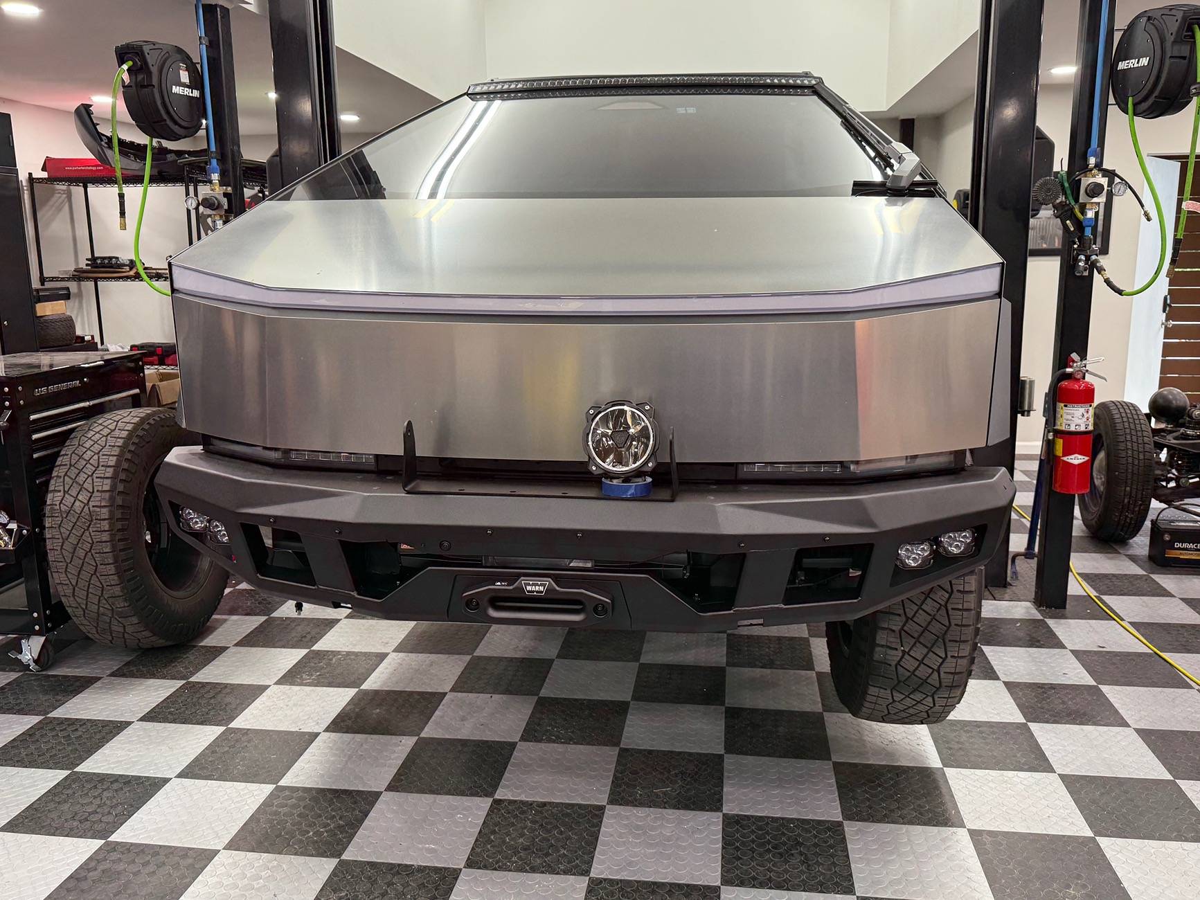 DIY Bull Bar finally completed (direct bolt on to the T-Sportline CTX ...