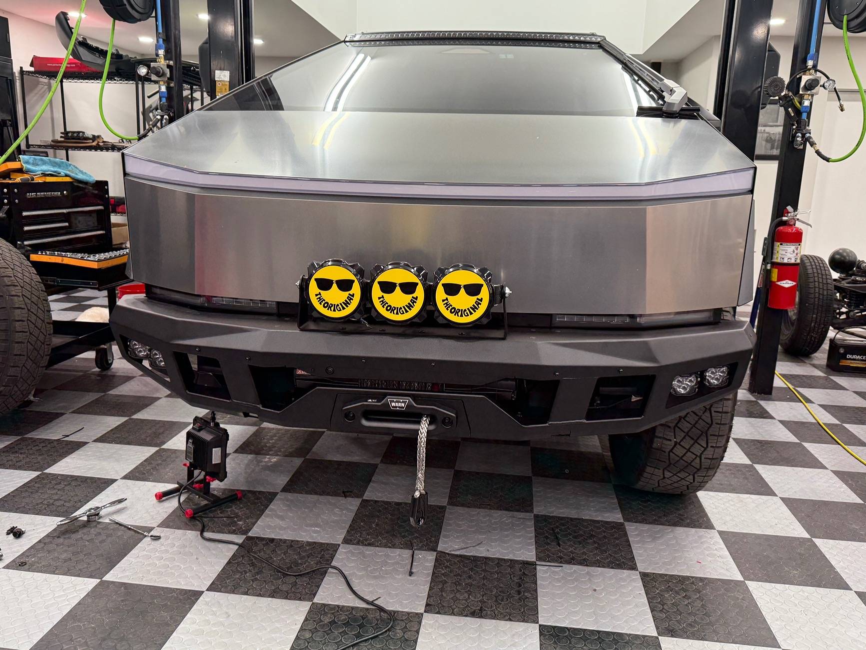 DIY Bull Bar finally completed (direct bolt on to the T-Sportline CTX ...